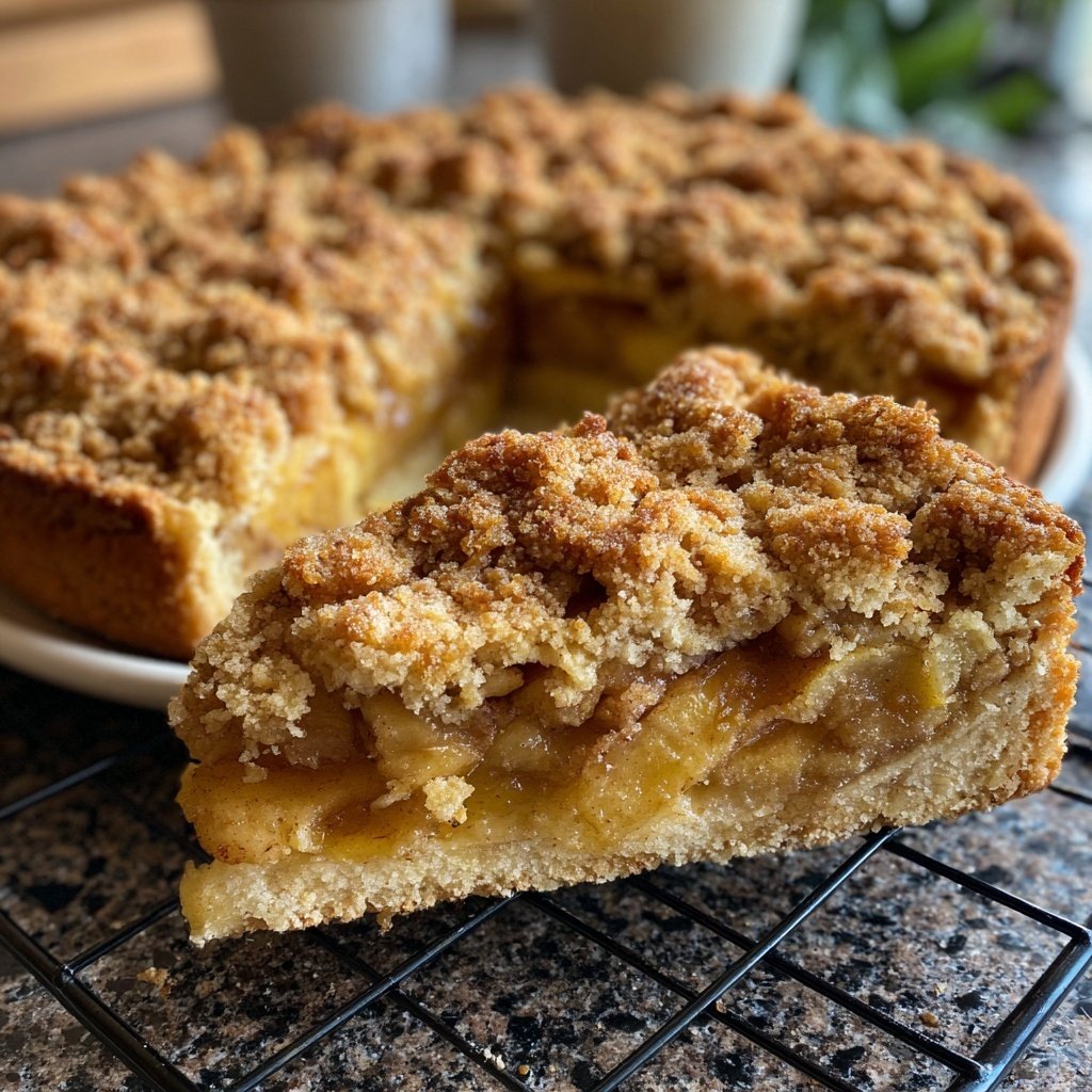 Backen & Desserts Apfelstreuselkuchen vom Blech - Kochen Meister